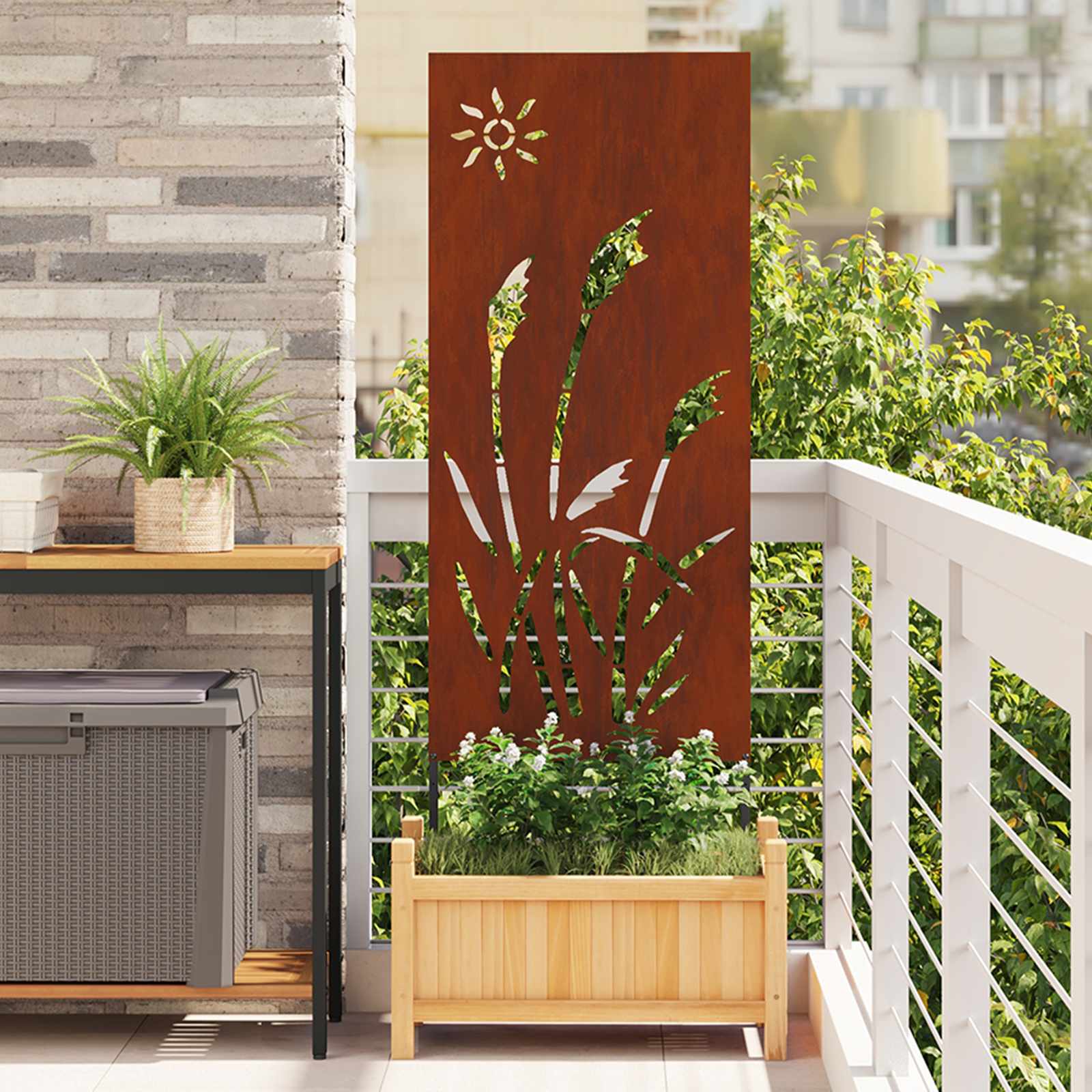 Οθόνη Ιδιωτικότητας Κήπου Σκ rusty 50 x 140 εκ... – PAKOBAZAAR