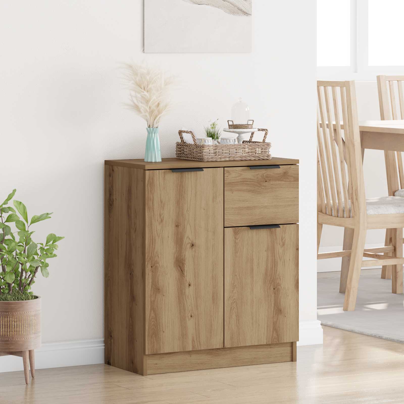 Πλαϊνό γραφείο Artisan Oak 60 x 30 x 70 εκ. Επεξερ... – PAKOBAZAAR
